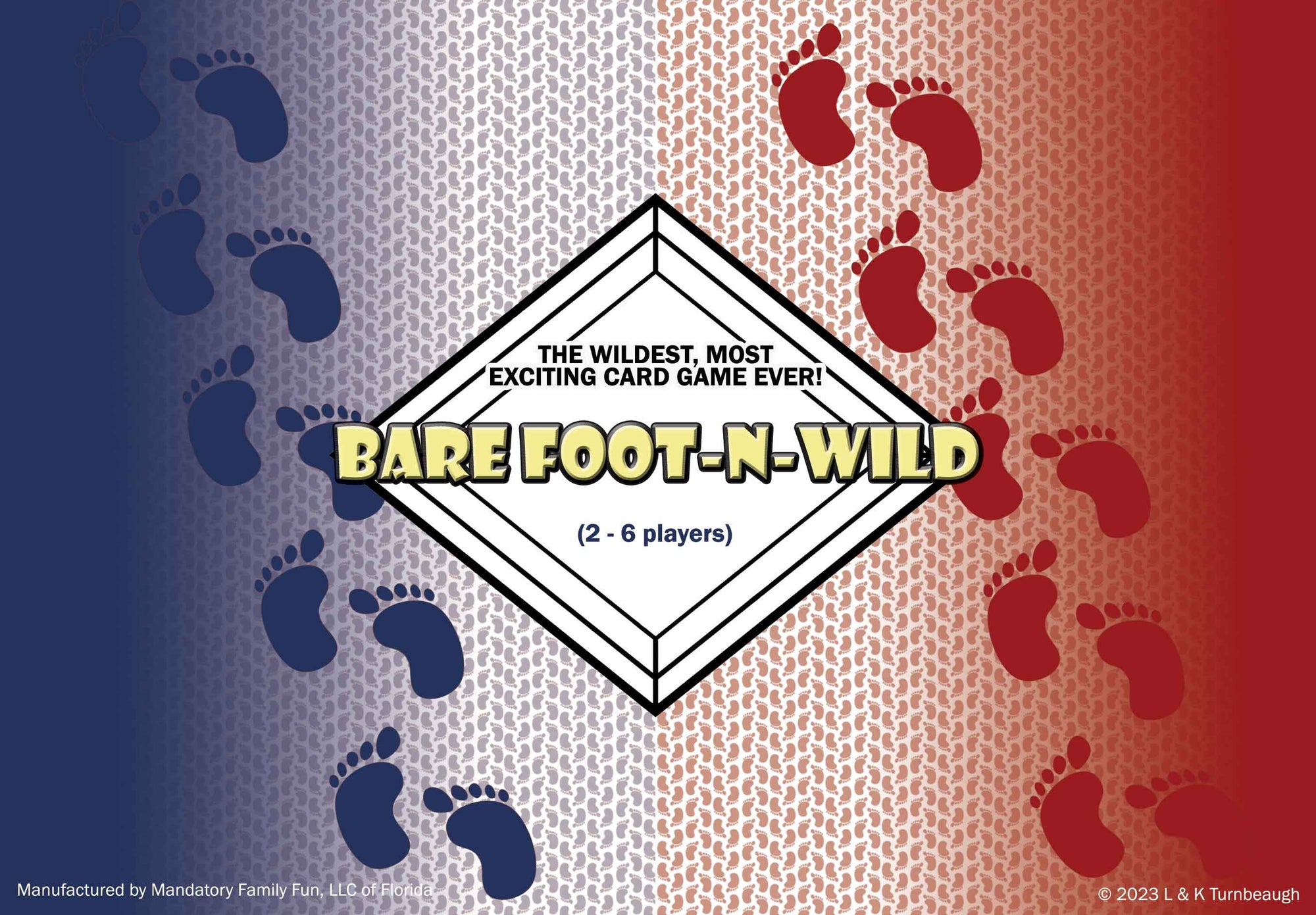 Bare Foot -N- Wild Card Game – Mandatory Family Fun